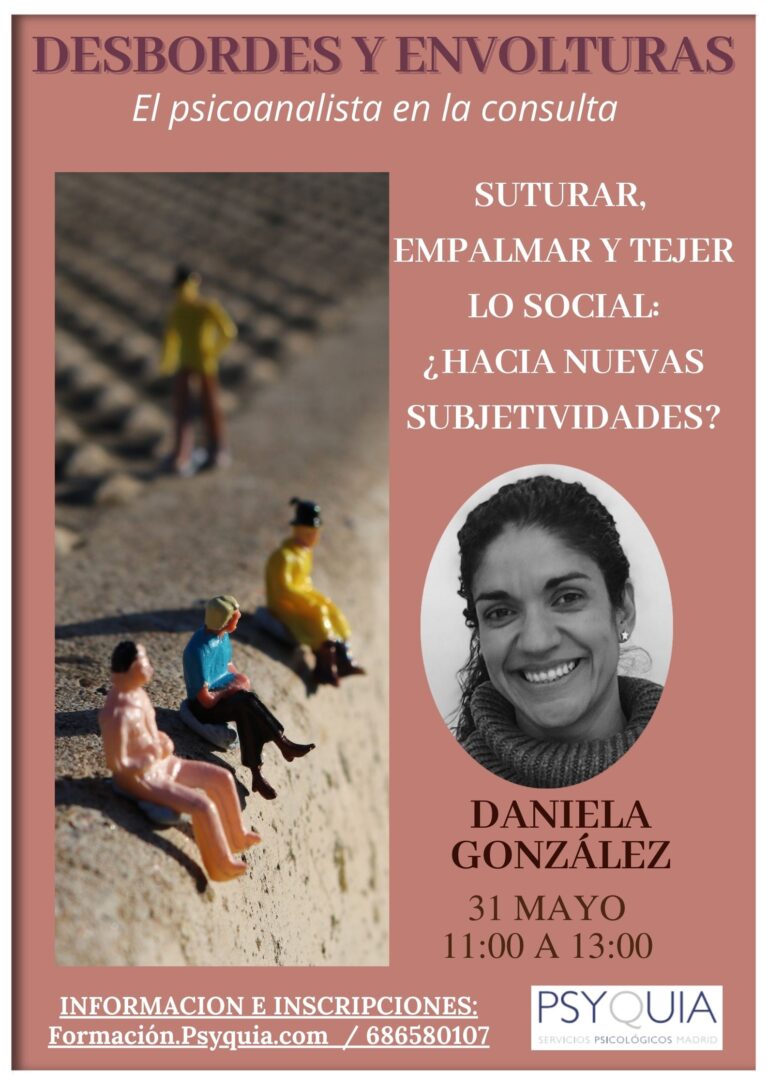 Lección 7 Ciclo "Desbordes y envolturas": Suturar, empalmar y tejer lo ...